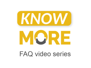 knowMORE: FAQ video series online - MORE